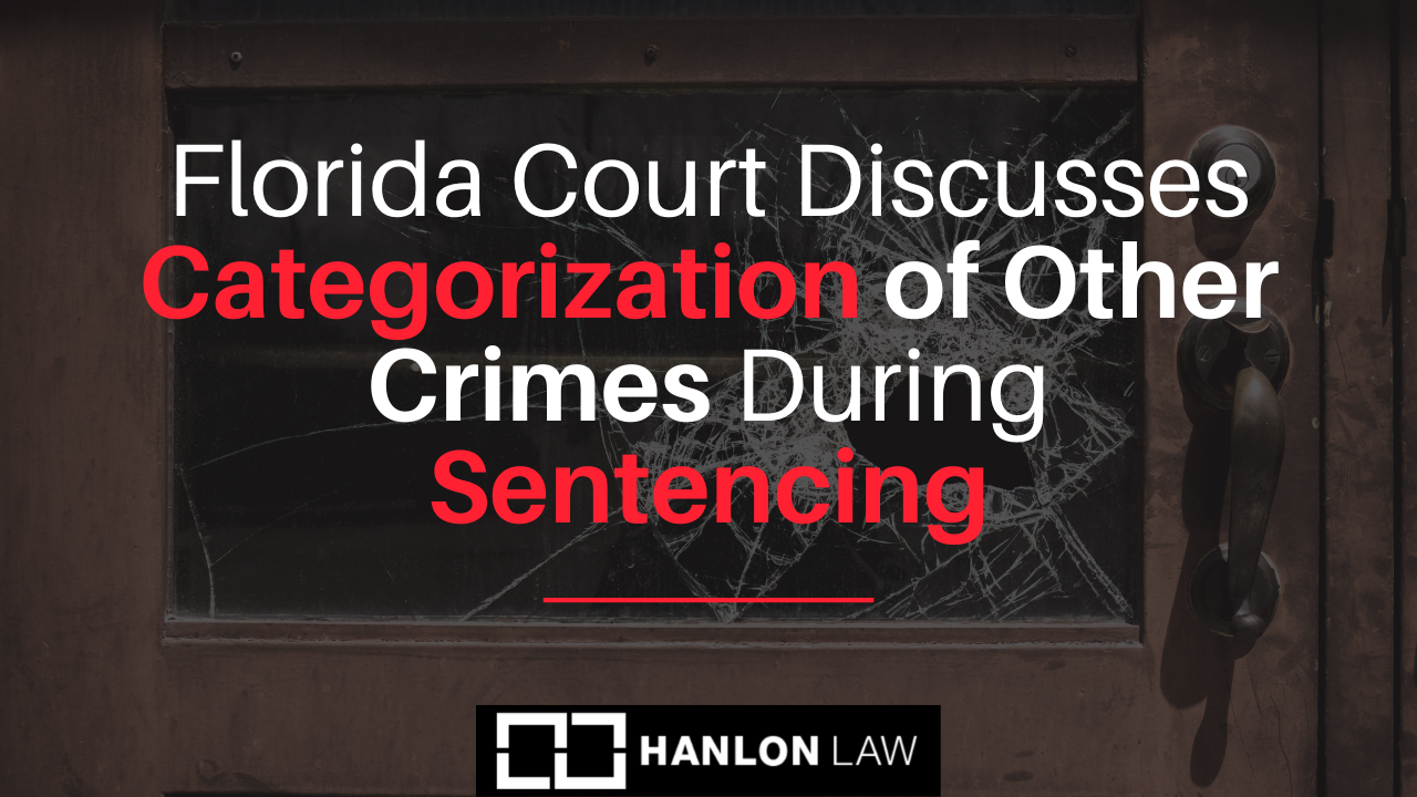 Other Crimes at Sentencing: Florida Categorization